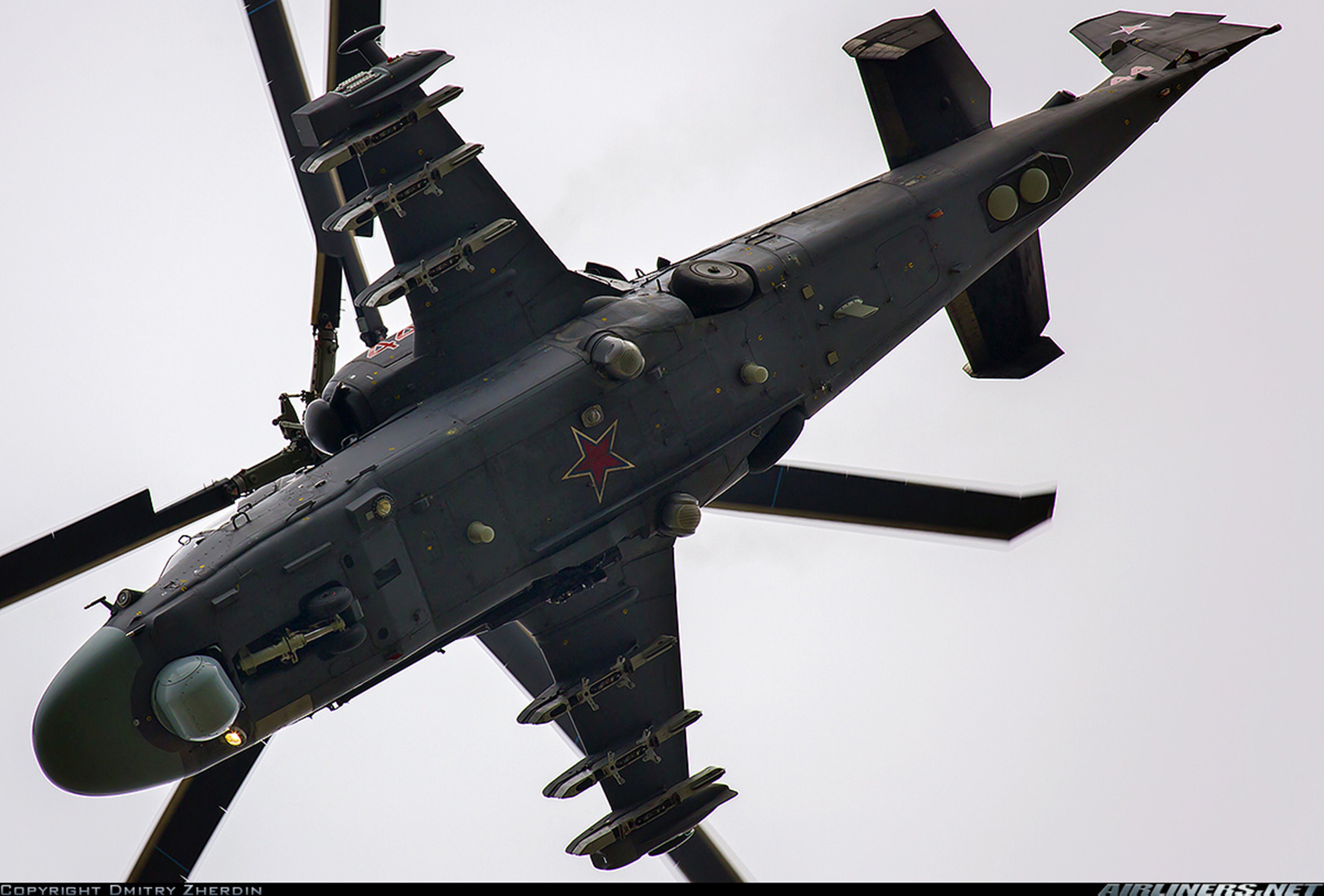 kamov, Ka 52, Alligator, Russian, Red, Star, Russia, Helicopter ...