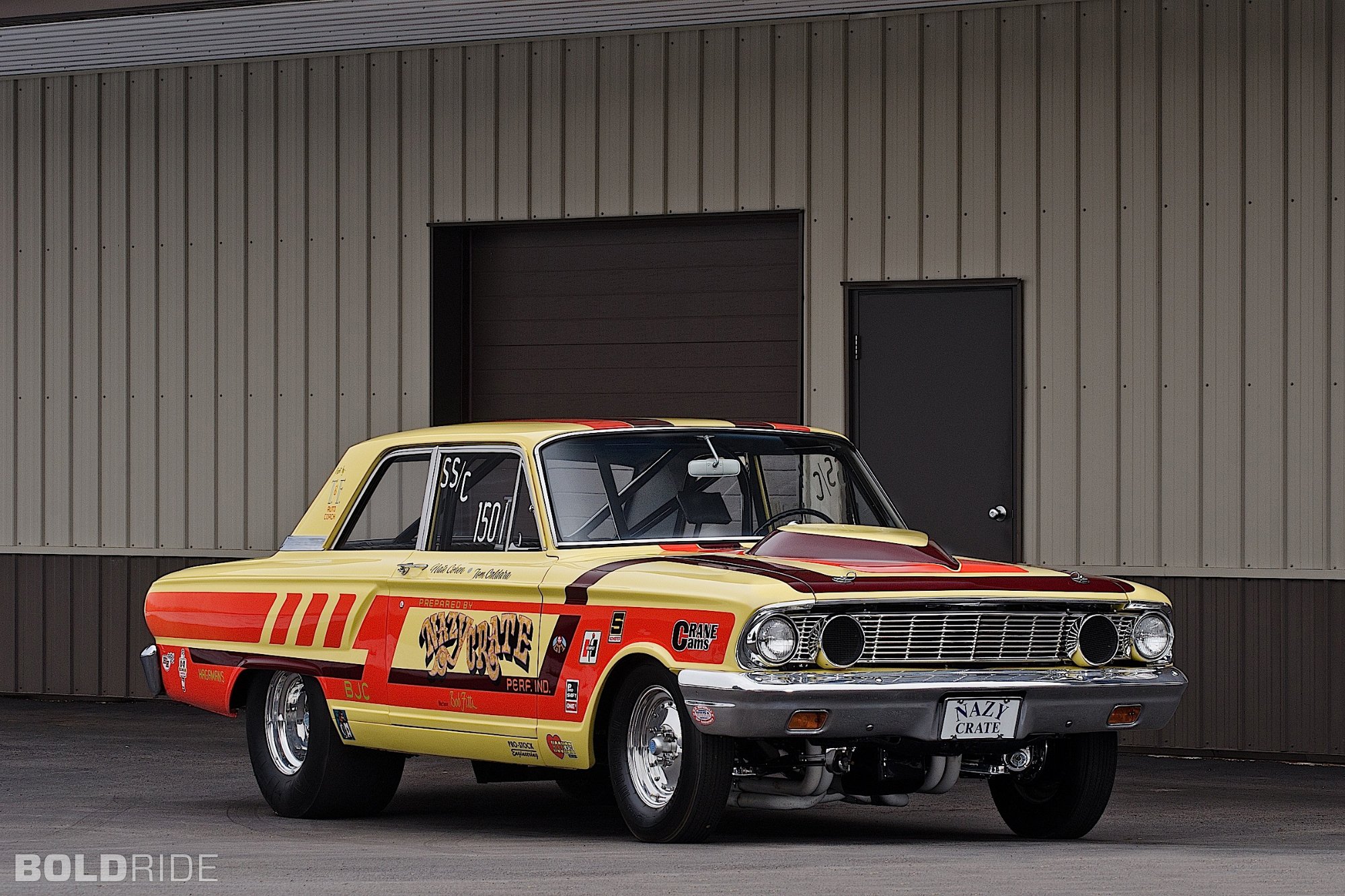 1964, Ford, Crazy, Nate, Thunderbolt, Drag, Racing, Race, Hot, Rod ...