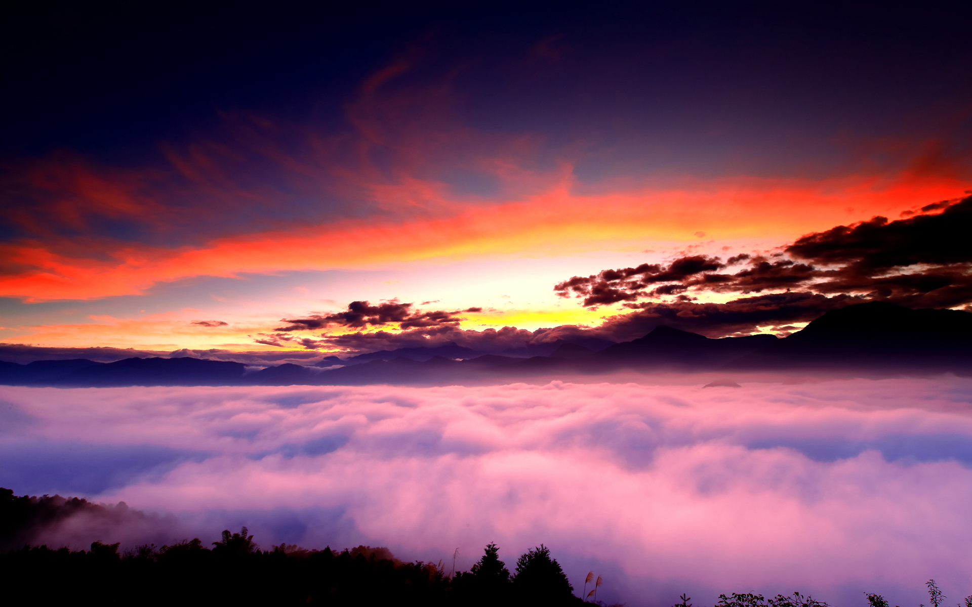 sky, Clouds, Fog, Color Wallpapers HD / Desktop and Mobile Backgrounds