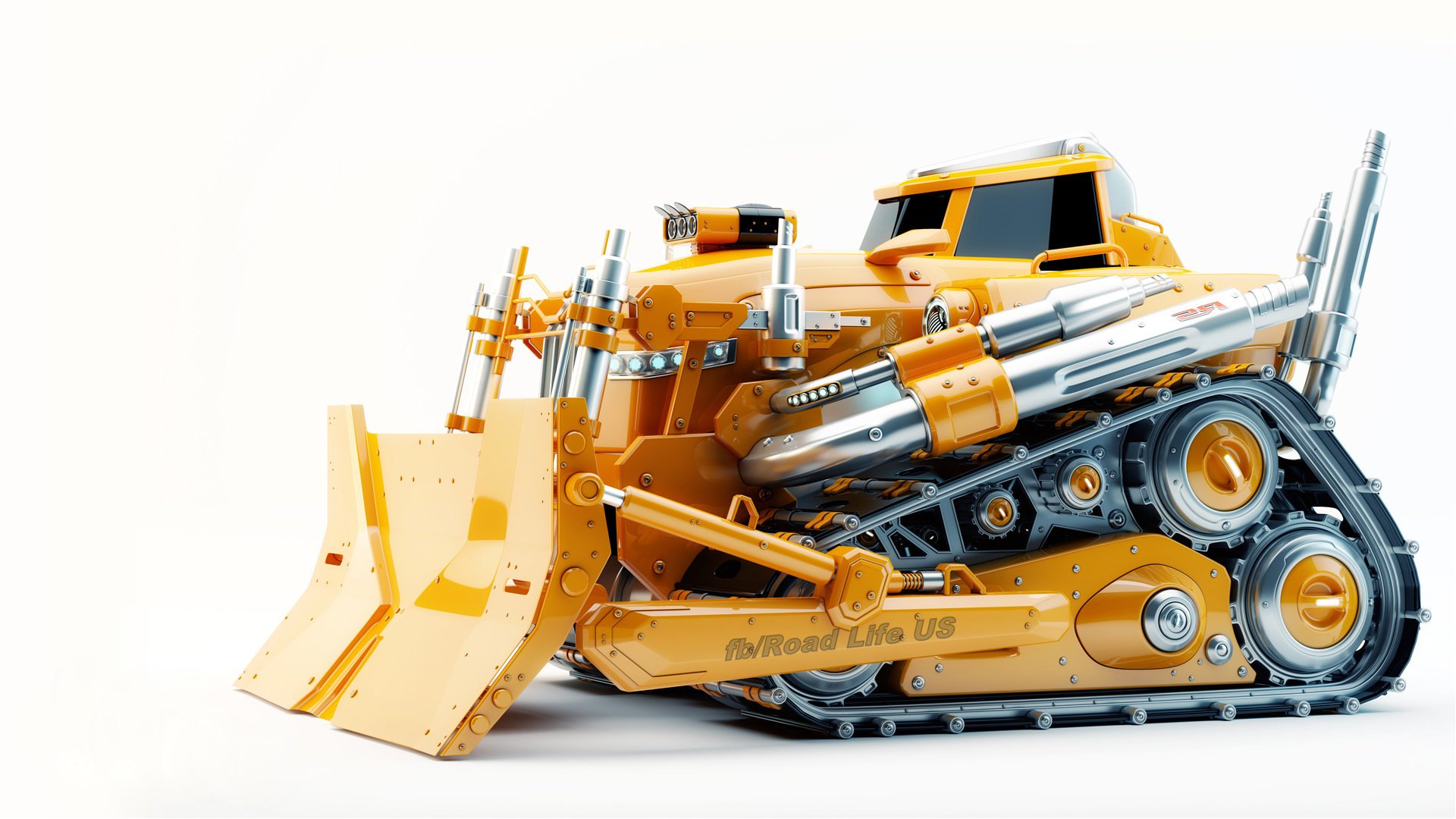 bulldozer Wallpapers HD / Desktop and Mobile Backgrounds