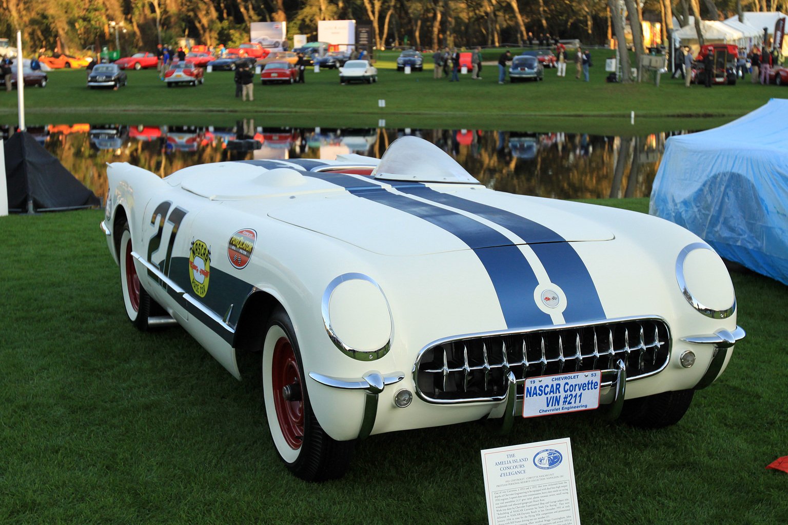 1953, Chevrolet, Corvette, Nascar, Unit, Race, Racing, Car, Vehicle ...
