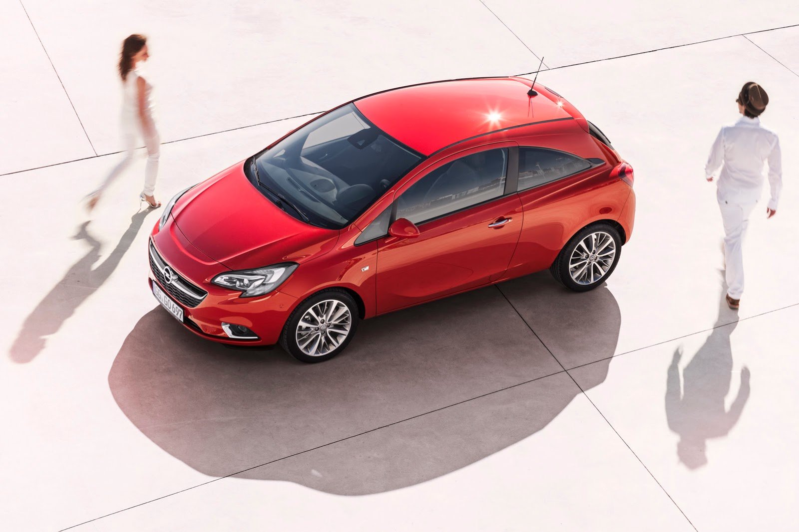 2014, Opel, Corsa, Red, Germany, Cars Wallpapers HD / Desktop and ...