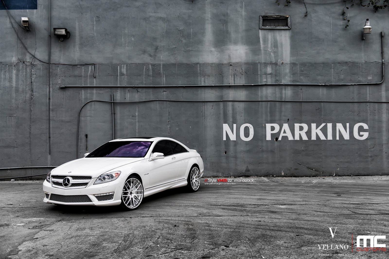 mercedes, Cl63, Amg, White, Vellano, Wheels, Tuning, Cars Wallpapers HD ...
