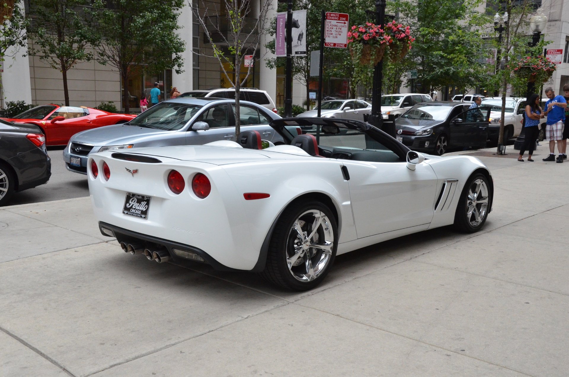 2013, Chevrolet, Corvette, C6, Convertible, White, Z16, Grand, Spor ...