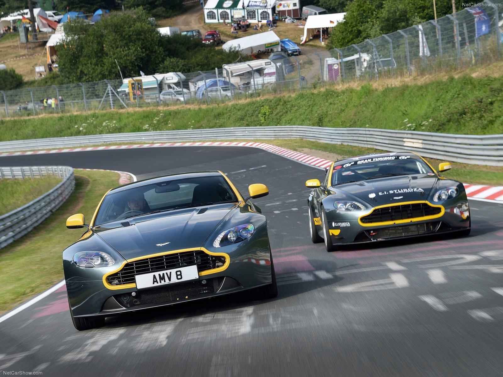 2014, Aston, Martin, N430, V, 8, Vantage, Coupe, Supercars, England ...