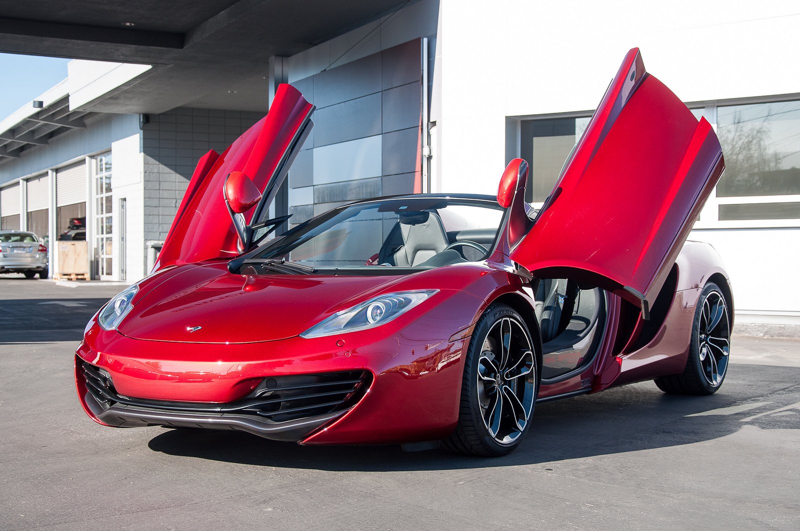 12c, Color, Mclaren, Mp4, Supercar, Spider, Volcano, Red Wallpapers HD ...