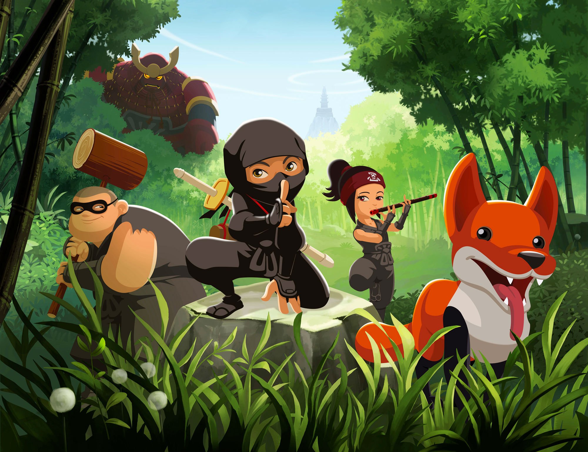 mini ninjas, Action, Stealth, Exploration, Adventure, Family, Ninja ...