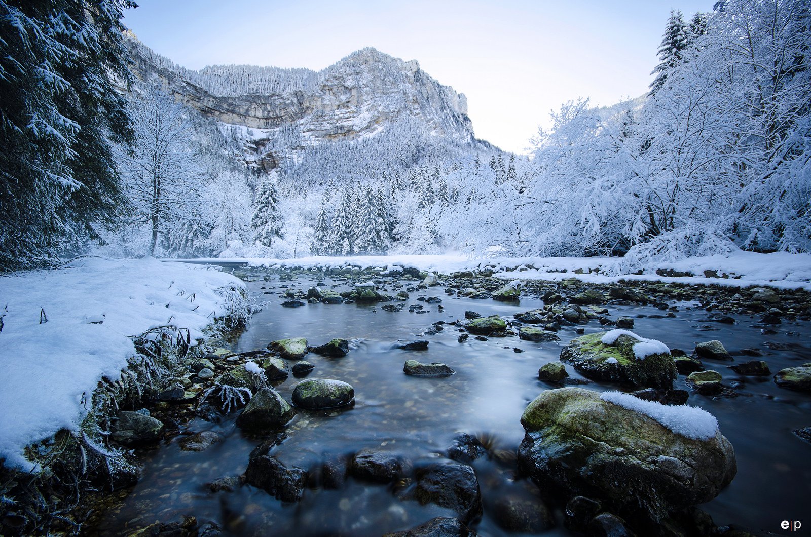 mountaind, Snow, Lake Wallpapers HD / Desktop and Mobile Backgrounds