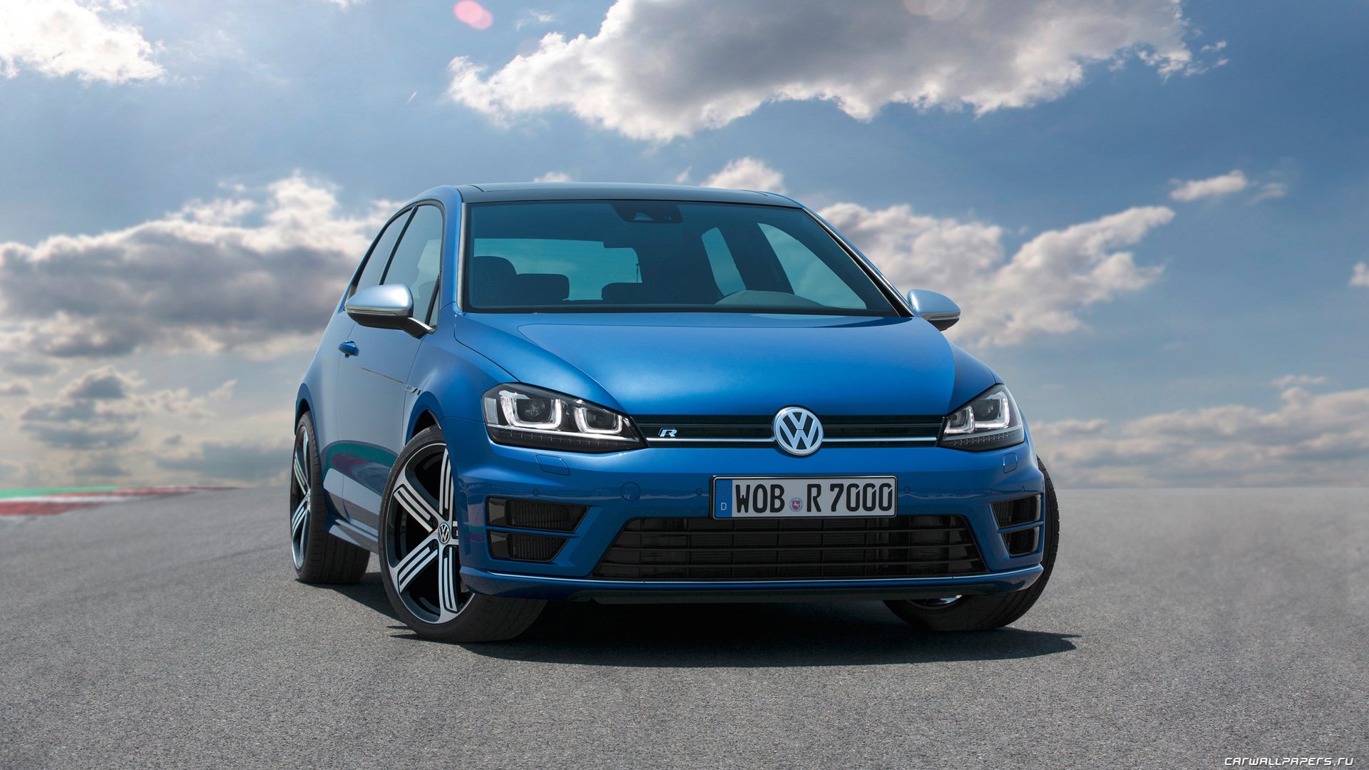 volkswagen, Golf, R, 2013, 1920x1080 Wallpapers HD / Desktop and Mobile ...