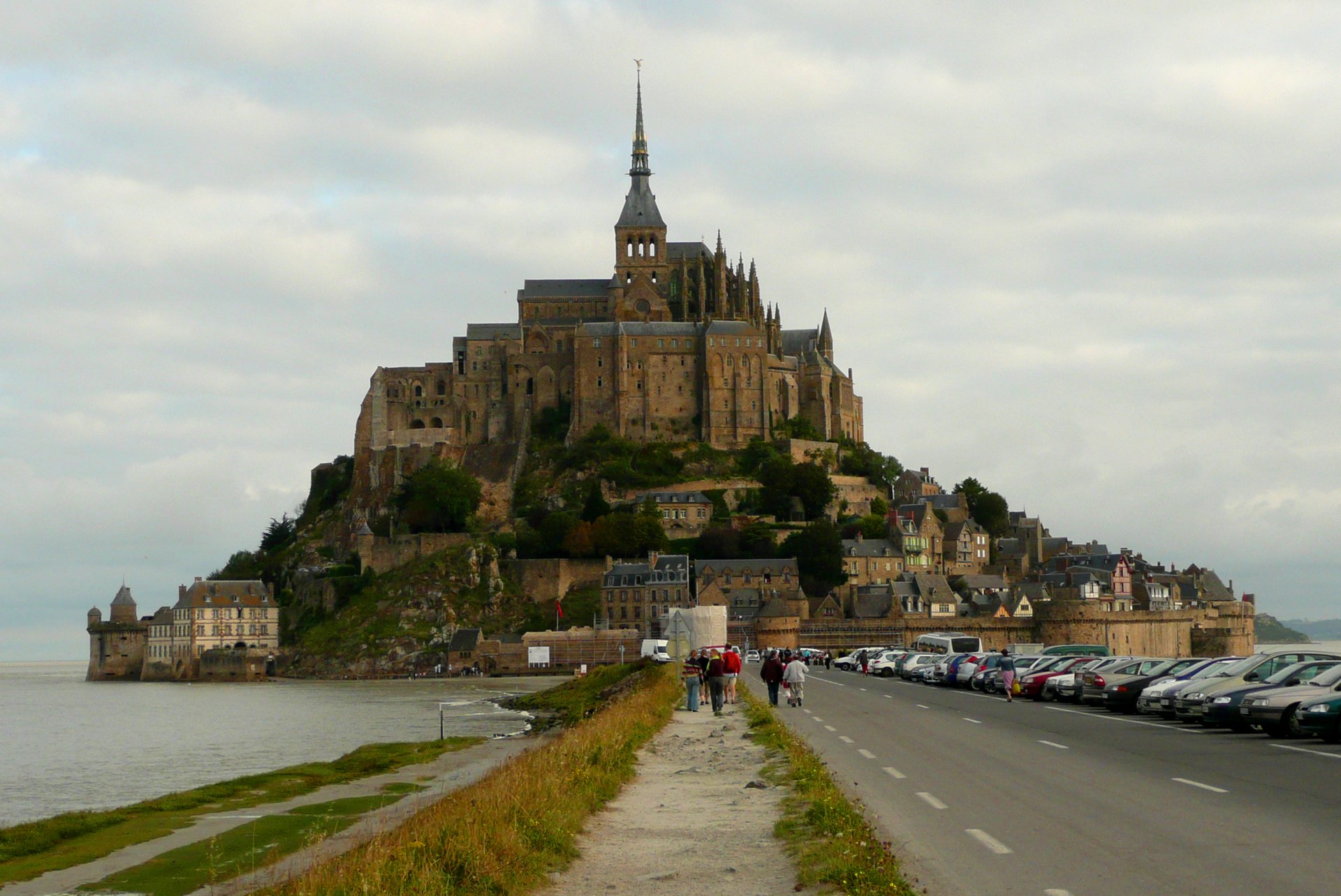 le, Mont, Saint michel, Castle, French, France, Saint, Michel ...