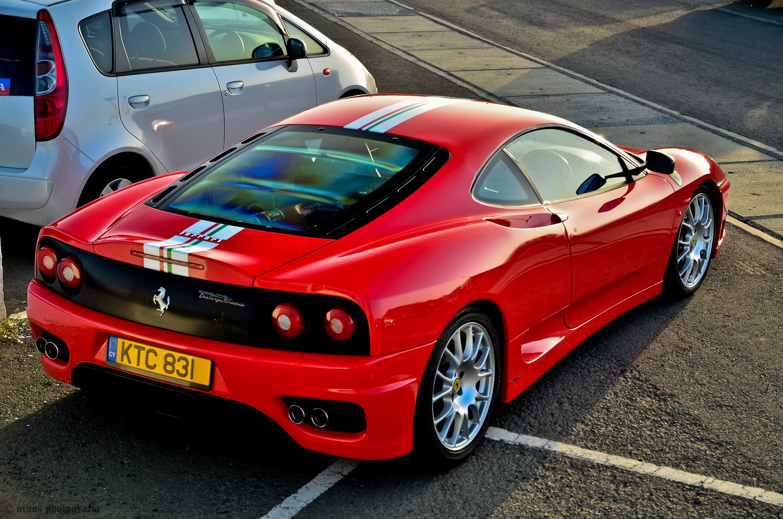 2003, 360, Challenge, Ferrari, Stradale, Rouge, Rosso, Red Wallpapers ...