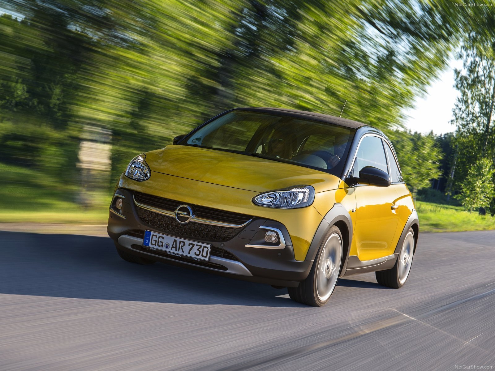 2015, Adam, Cars, Opel, Rocks, Yellow, Jaune, Giallo Wallpapers HD ...