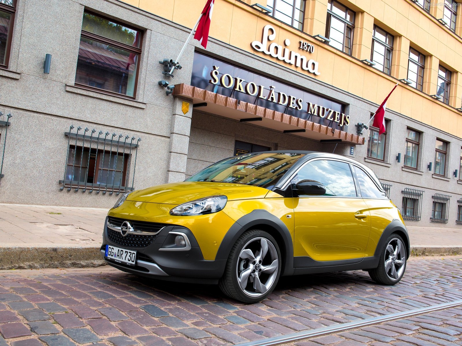 2015, Adam, Cars, Opel, Rocks, Yellow, Jaune, Giallo Wallpapers HD ...