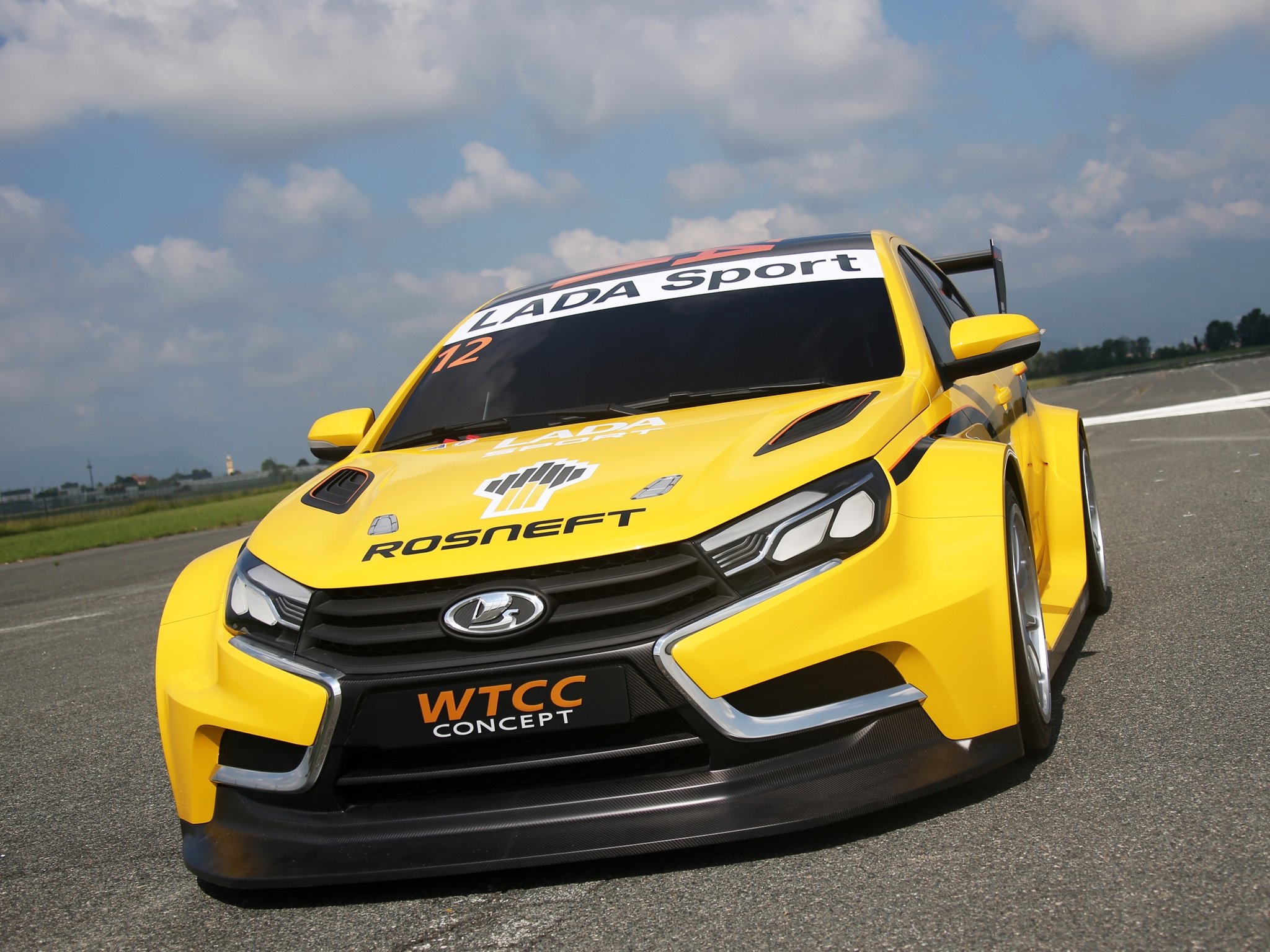 2014, Lada, Vesta, Wtcc, Concept, Race, Racing Wallpapers HD / Desktop ...