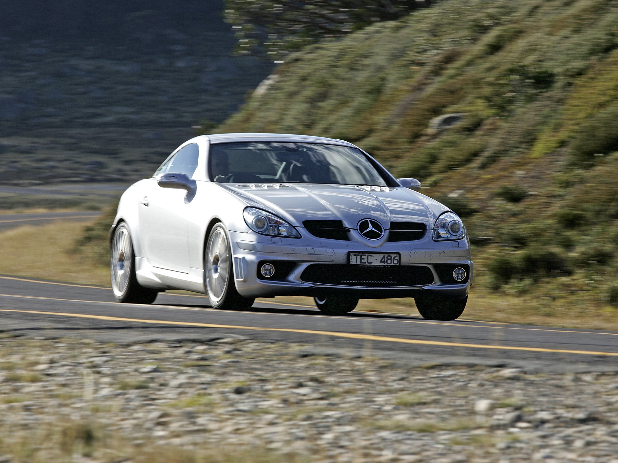 2005 08, Mercedes, Benz, Slk55, Amg, Au spec, r171 , Slk Wallpapers HD ...
