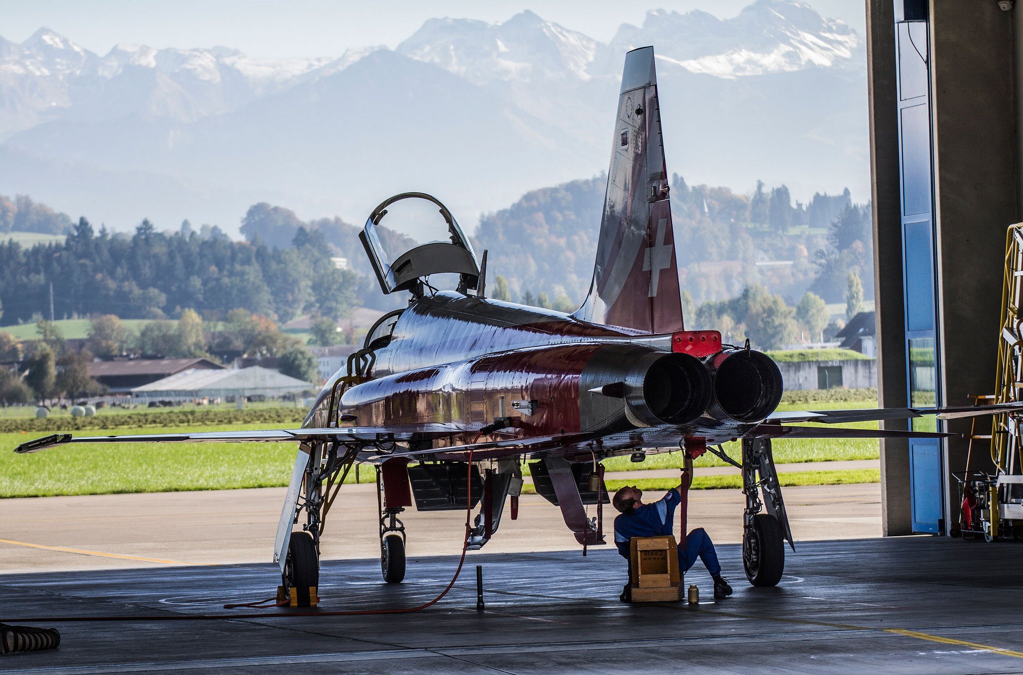 air, Aircraft, Aviation, Patrouille, Suisse, Jet, Acrobatic, Northrop ...