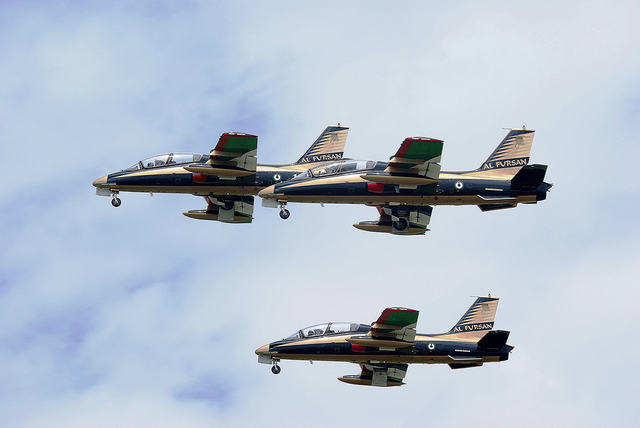 aermacchi, Mb 339nat, Al, Fursan, Jet, Team, Acrobatic, United, Arab ...