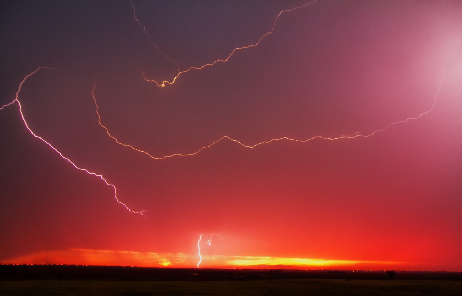 thunder, Storn, Flash, Lightning, Sky, Night, Eclair, Nuit, Foudre ...