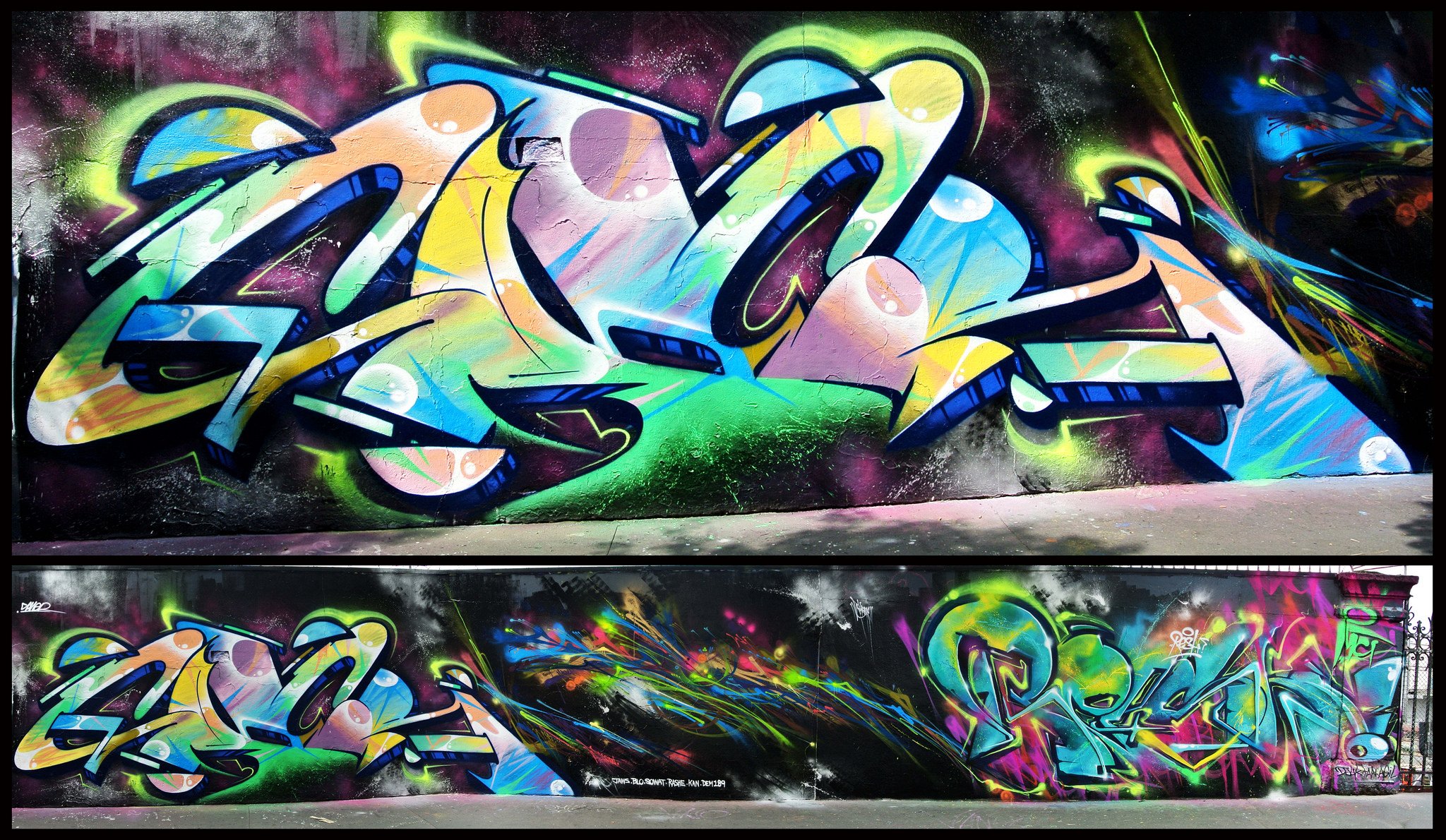 art, Color, Graffiti, Paint, Psychedelic, Urban, Wall, Rue, Tag ...
