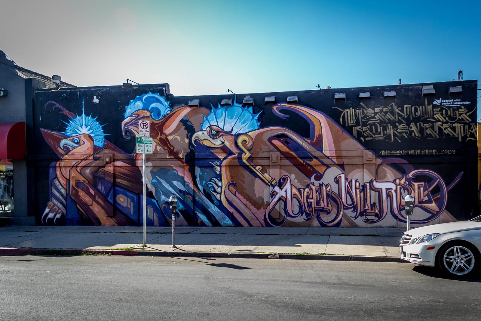 los, Angeles, California, Pacific, Buildings, Cities, Graffiti, Colors ...