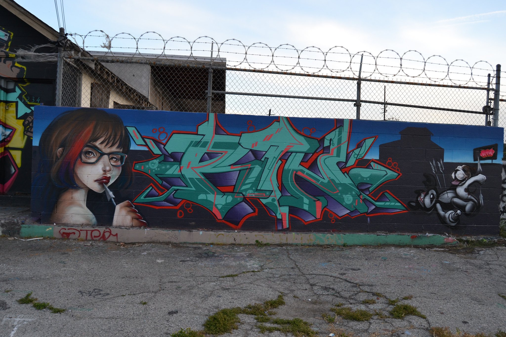 los, Angeles, California, Pacific, Buildings, Cities, Graffiti, Colors ...