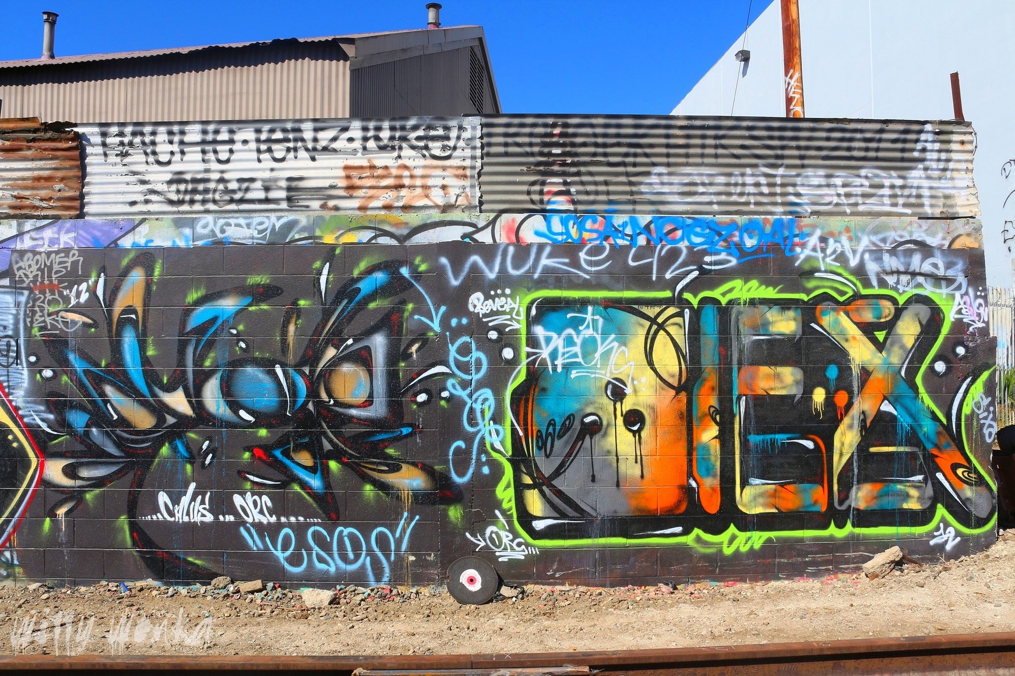 los, Angeles, California, Pacific, Buildings, Cities, Graffiti, Colors ...