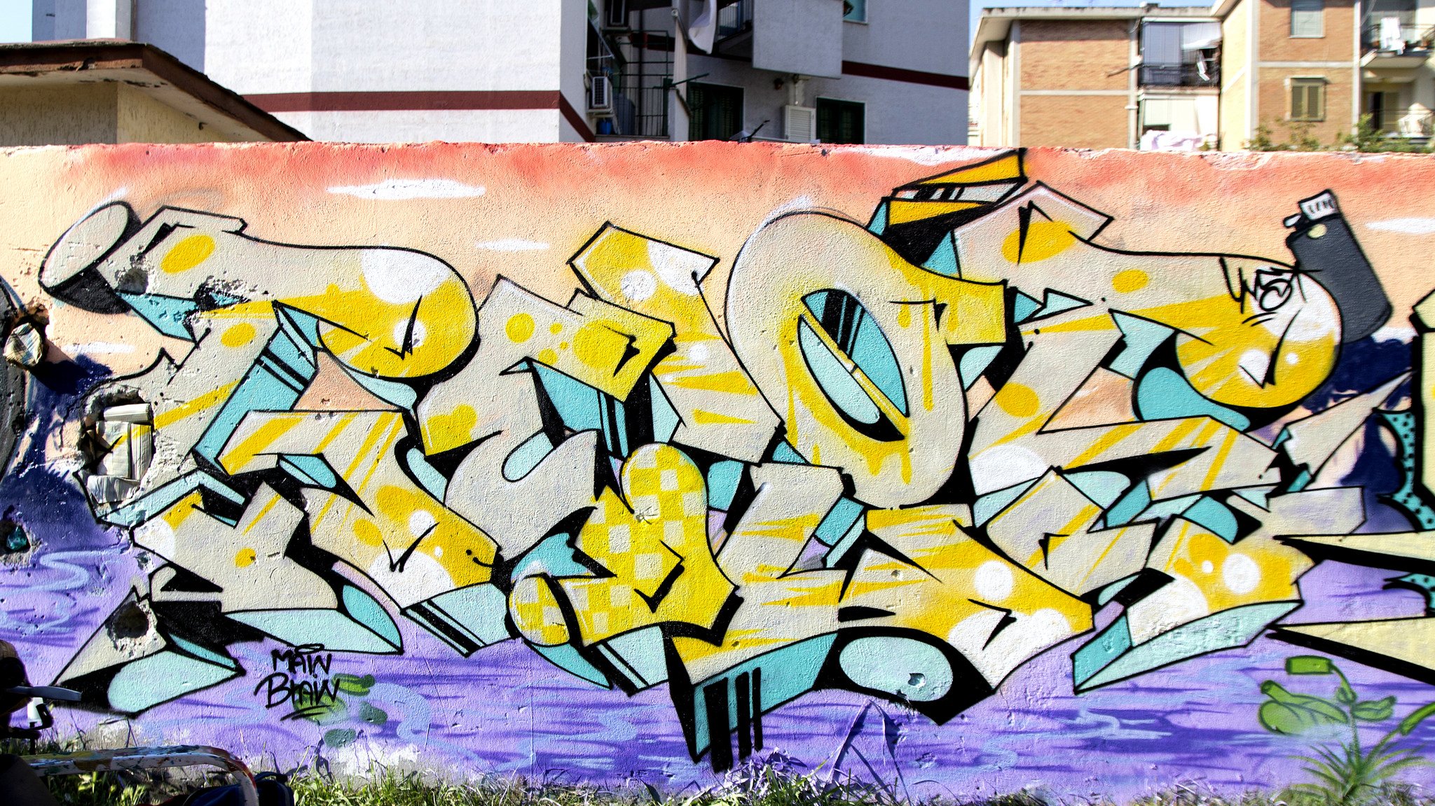 los, Angeles, California, Pacific, Buildings, Cities, Graffiti, Colors ...