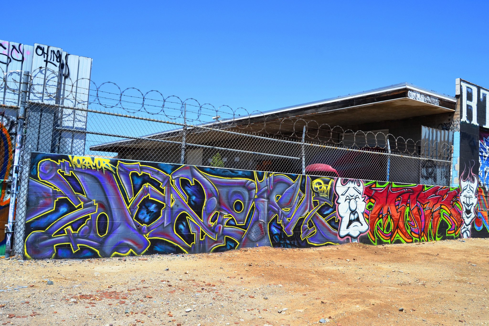 los, Angeles, California, Pacific, Buildings, Cities, Graffiti, Colors ...