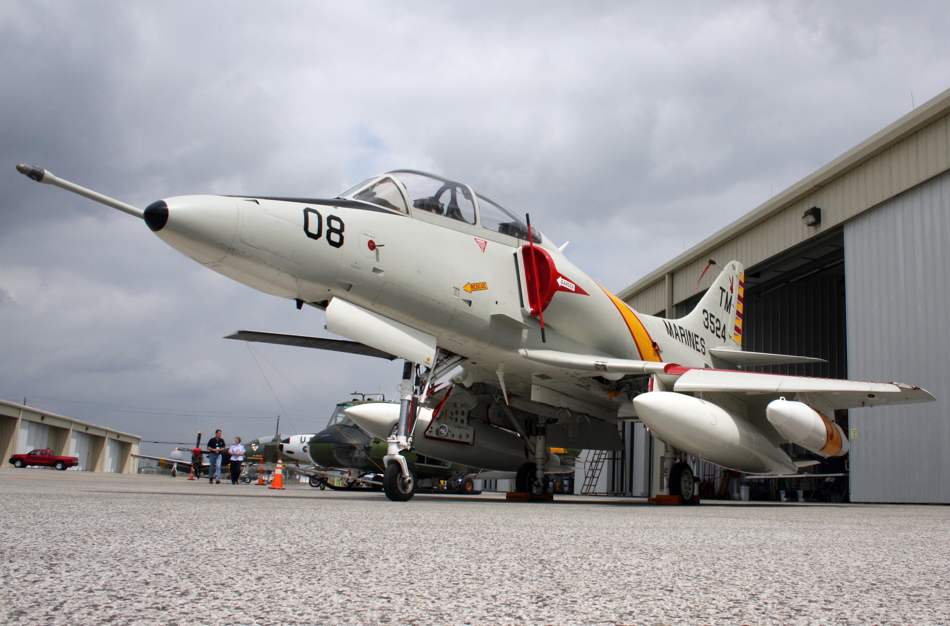 mcdonnell, Dougall, Ta 4j, Skyhawk, Airplane, Bomber, Fighter, Jet ...