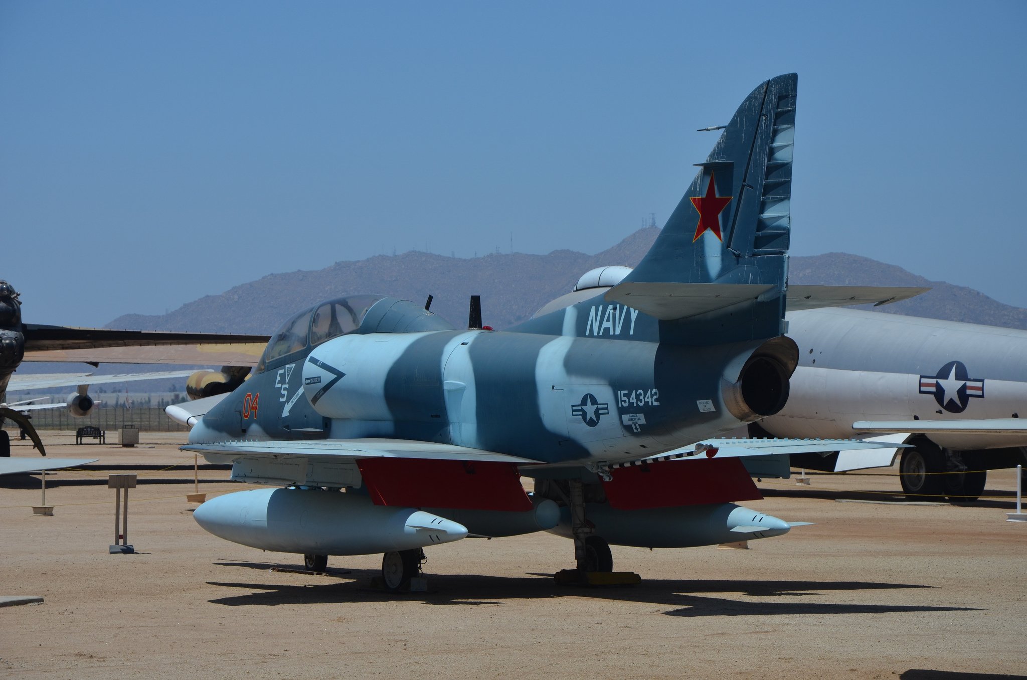 mcdonnell, Dougall, Ta 4j, Skyhawk, Airplane, Bomber, Fighter, Jet ...