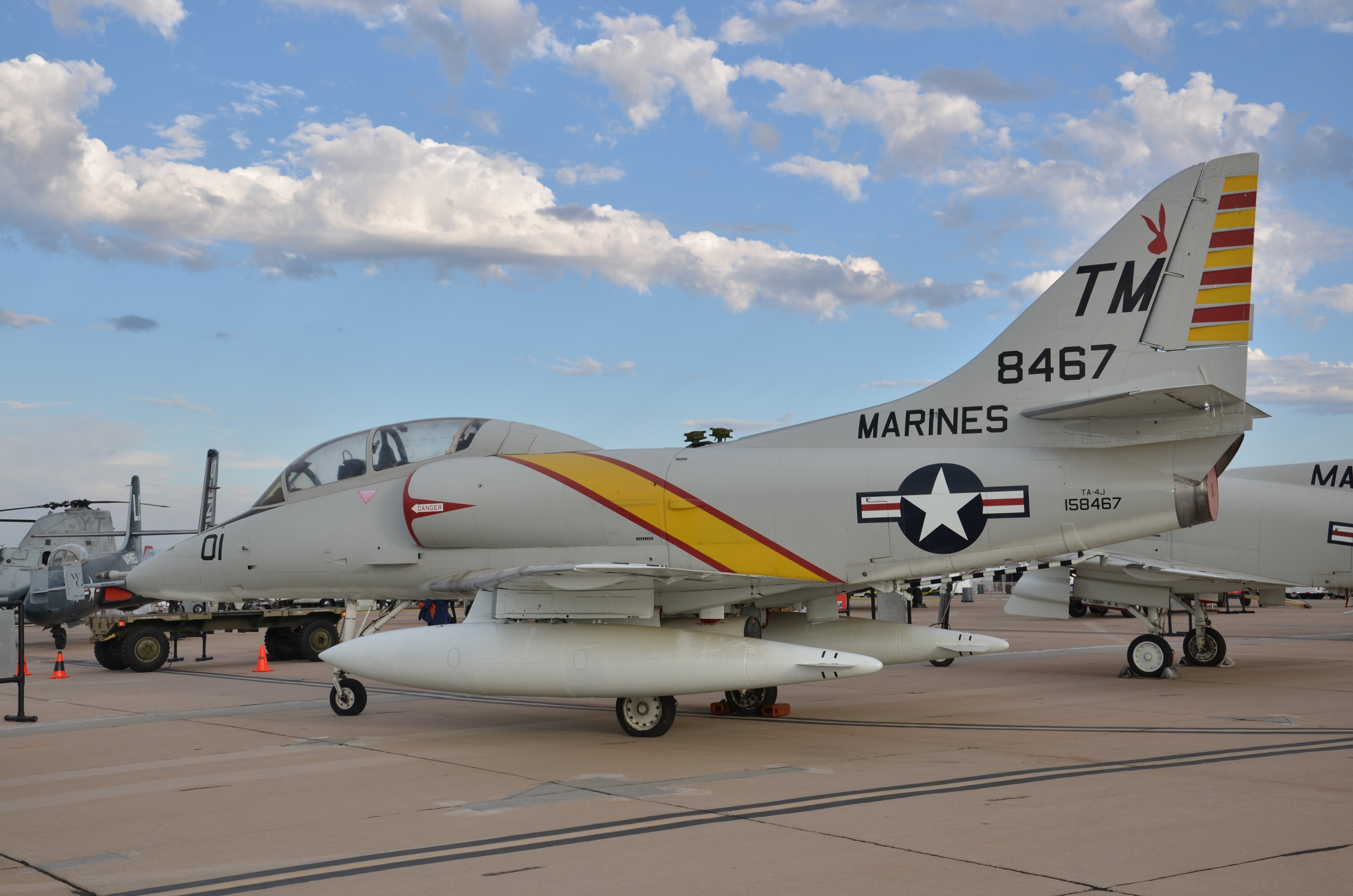 mcdonnell, Dougall, Ta 4j, Skyhawk, Airplane, Bomber, Fighter, Jet ...