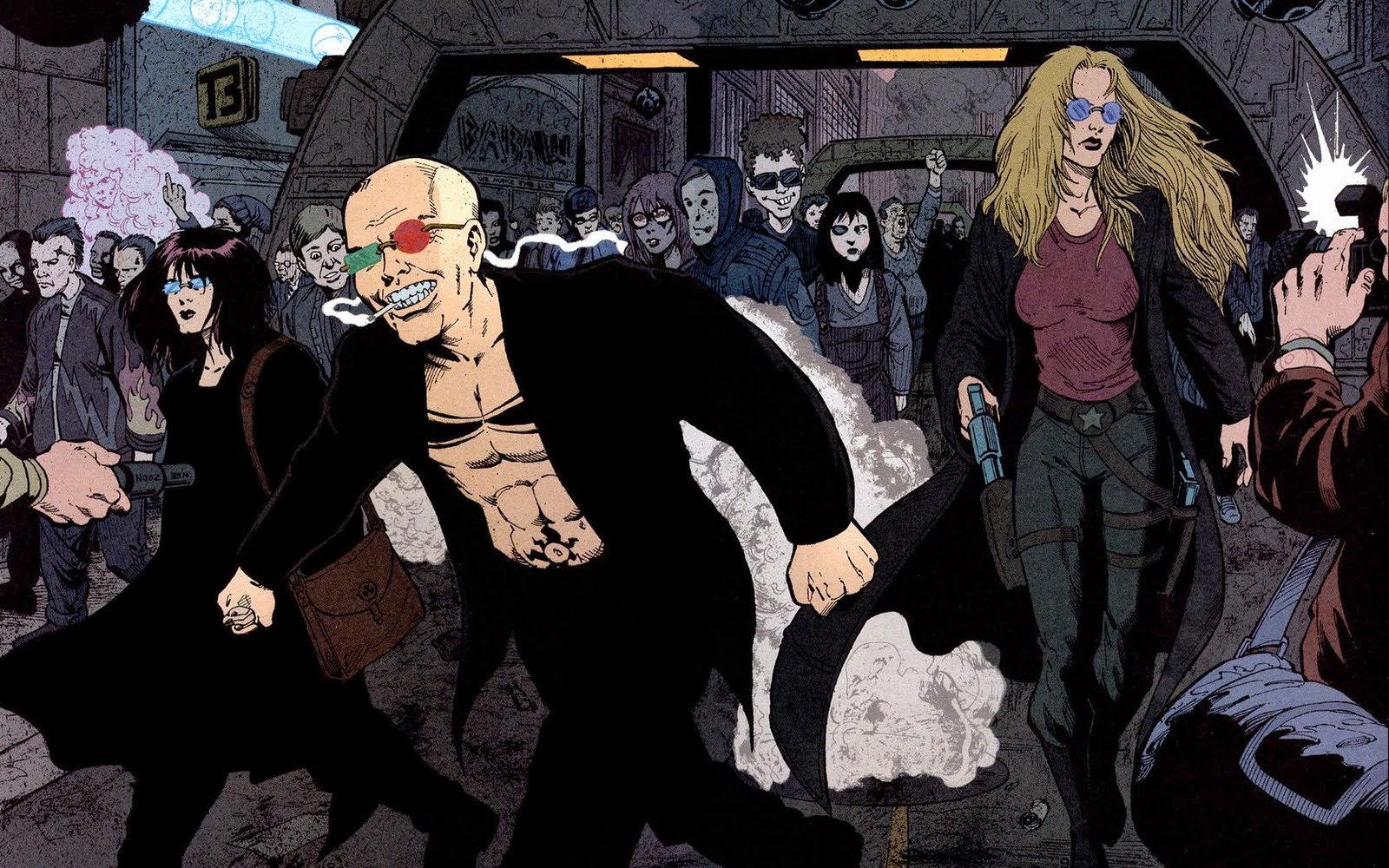 transmetropolitan, Spider, Jerusalem, Filthy, Assistants Wallpapers HD ...