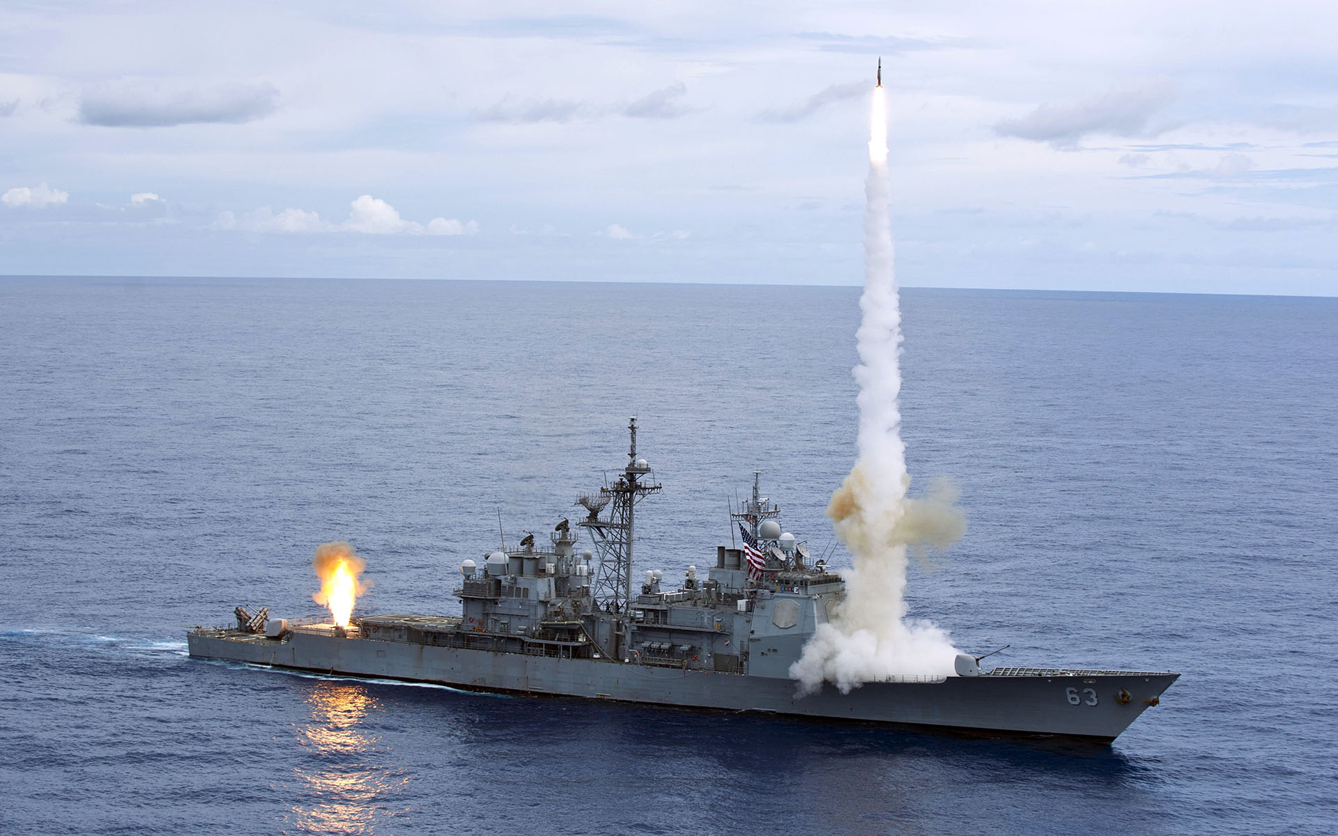 battleship, Missile, Ship, Military, Ocean Wallpapers HD / Desktop and ...