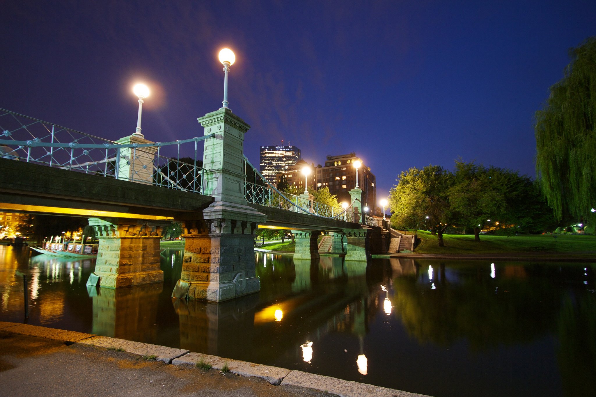 architecture, Bridges, Boston, Boswash, Cities, City, Night, Skyline ...