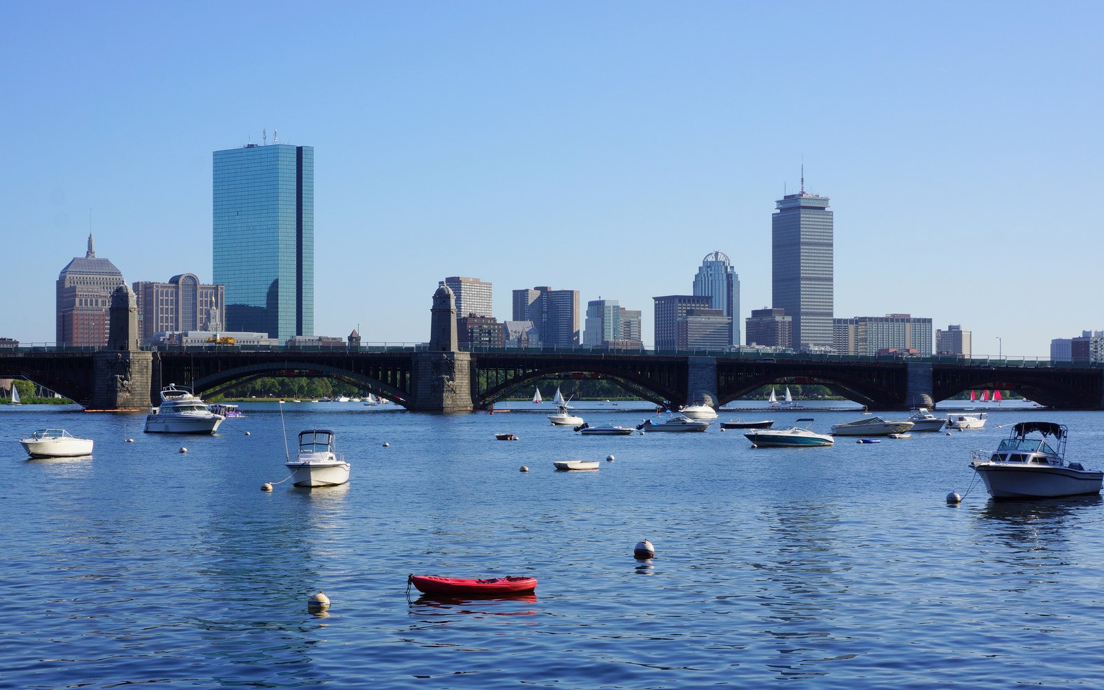 architecture, Bridges, Boston, Boswash, Cities, City, Night, Skyline ...