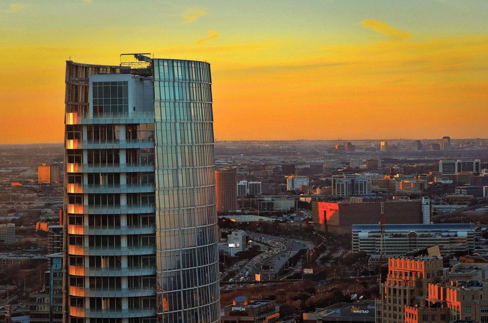 dallas, Architecture, Bridges, Cities, City, Texas, Night, Towers ...