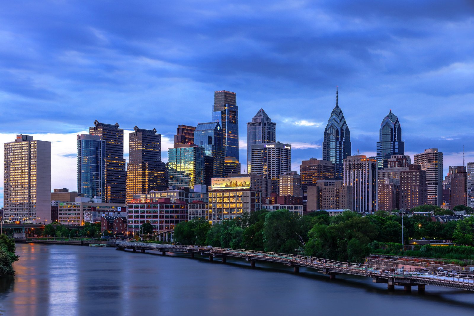architecture, Bridges, Buildings, Cities, City, Downtown, Philadelphia ...
