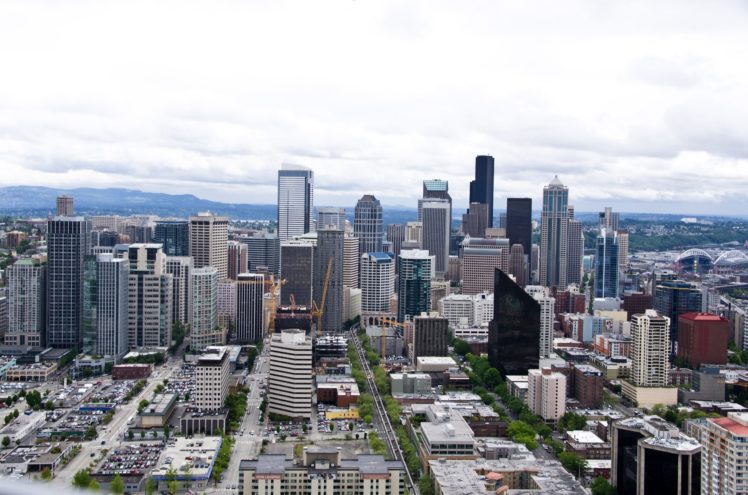 architecture, Bridges, Buildings, Cities, City, Downtown, Night ...