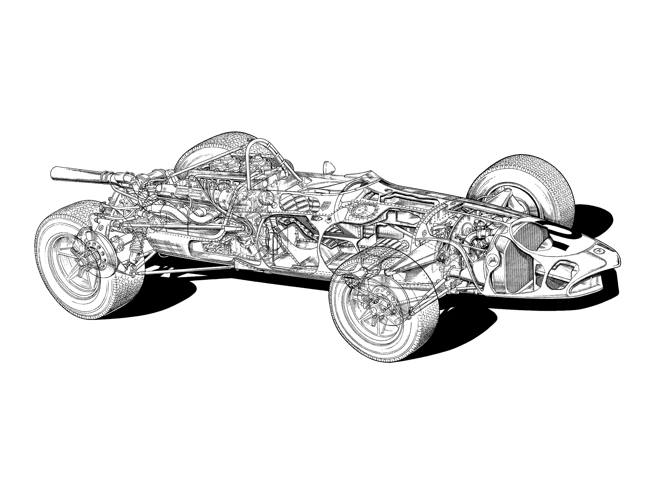 1966, Eagle, T1g, mk1 , F 1, Formula, Race, Racing Wallpapers HD ...