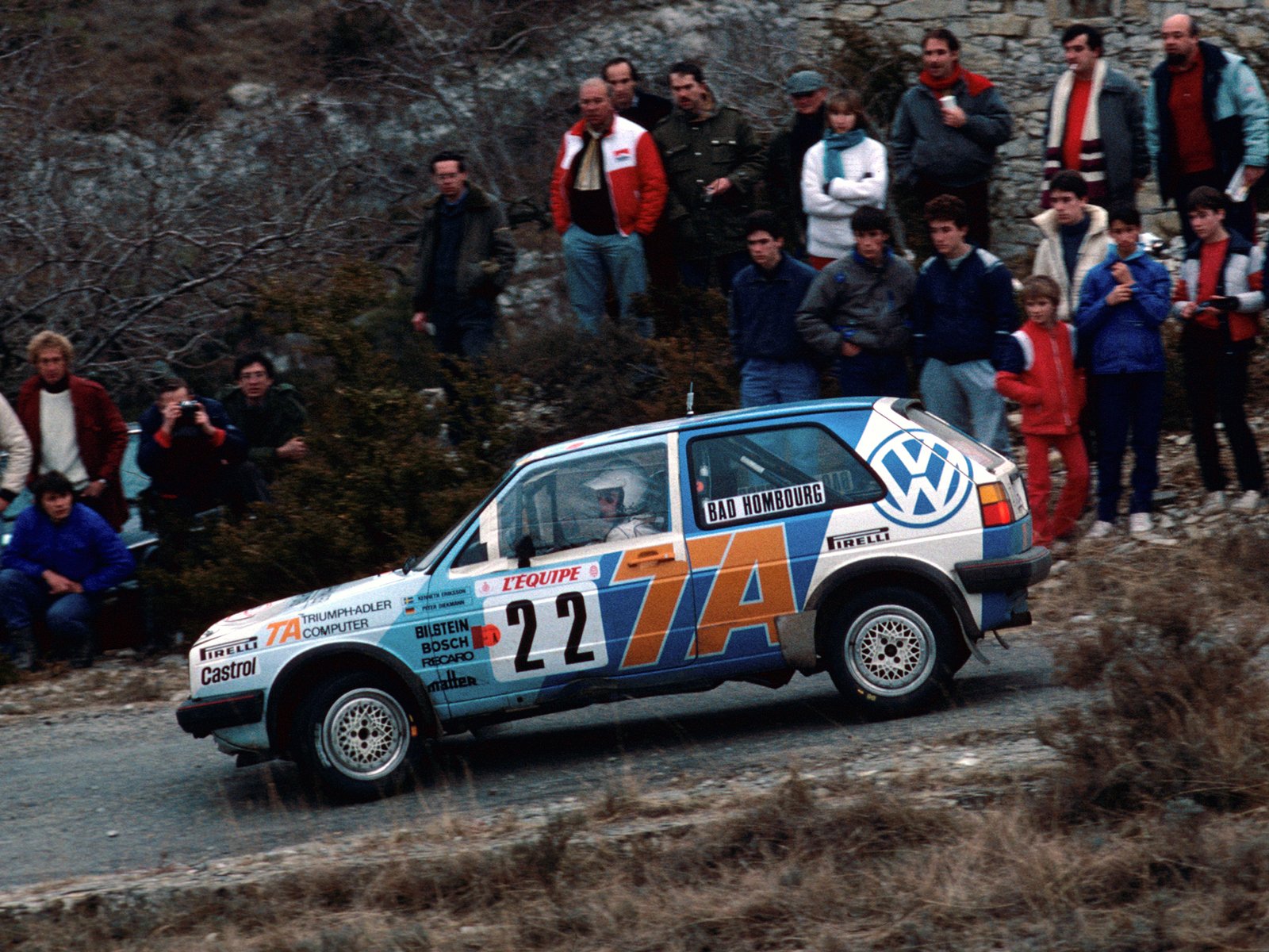 1984 86, Volkswagen, Golf, Gti, Rally, typ 19 , Race, Racing, Wrc ...