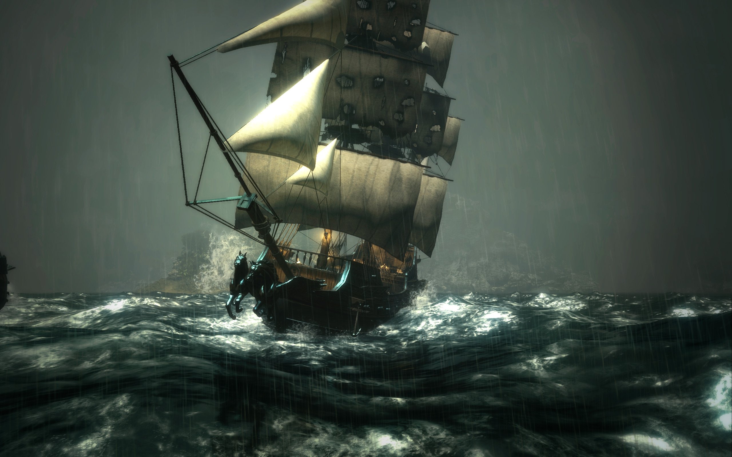 ravens, Cry, Fantasy, Action, Adventure, Rpg, Pirate, Ship Wallpapers ...