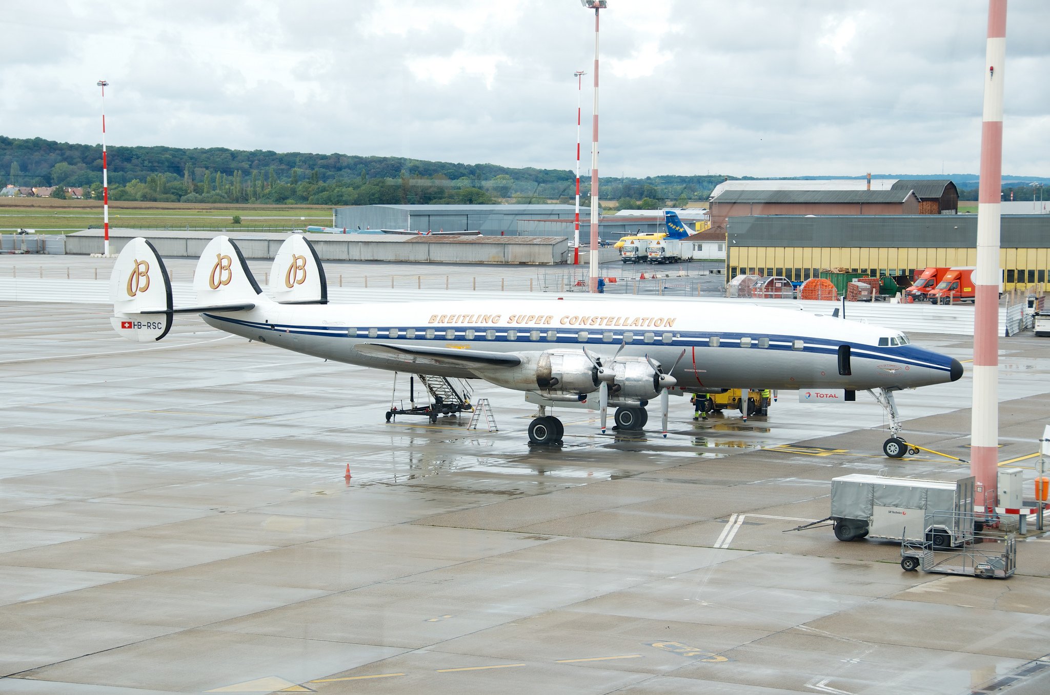 lockheed, Constellation, Airliner, Airplane, Plane, Transport ...