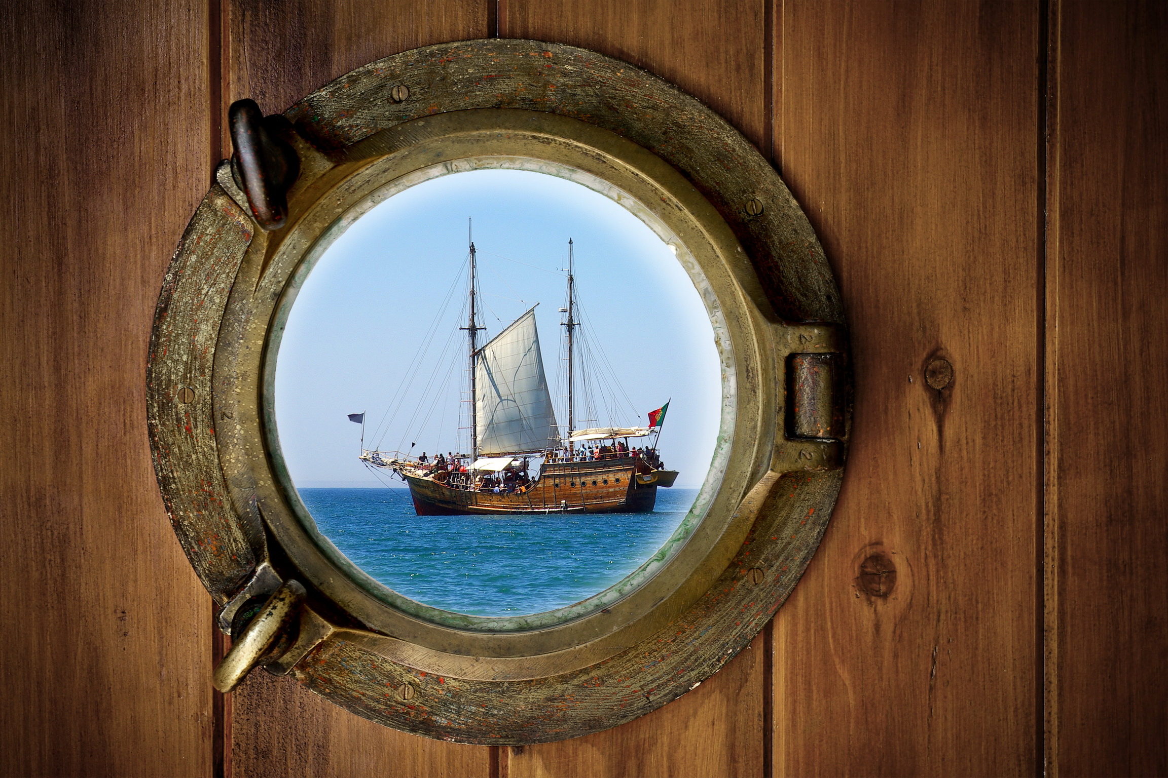 ships, Sailing, Window, Boats, Ocean, Sea Wallpapers HD / Desktop and ...
