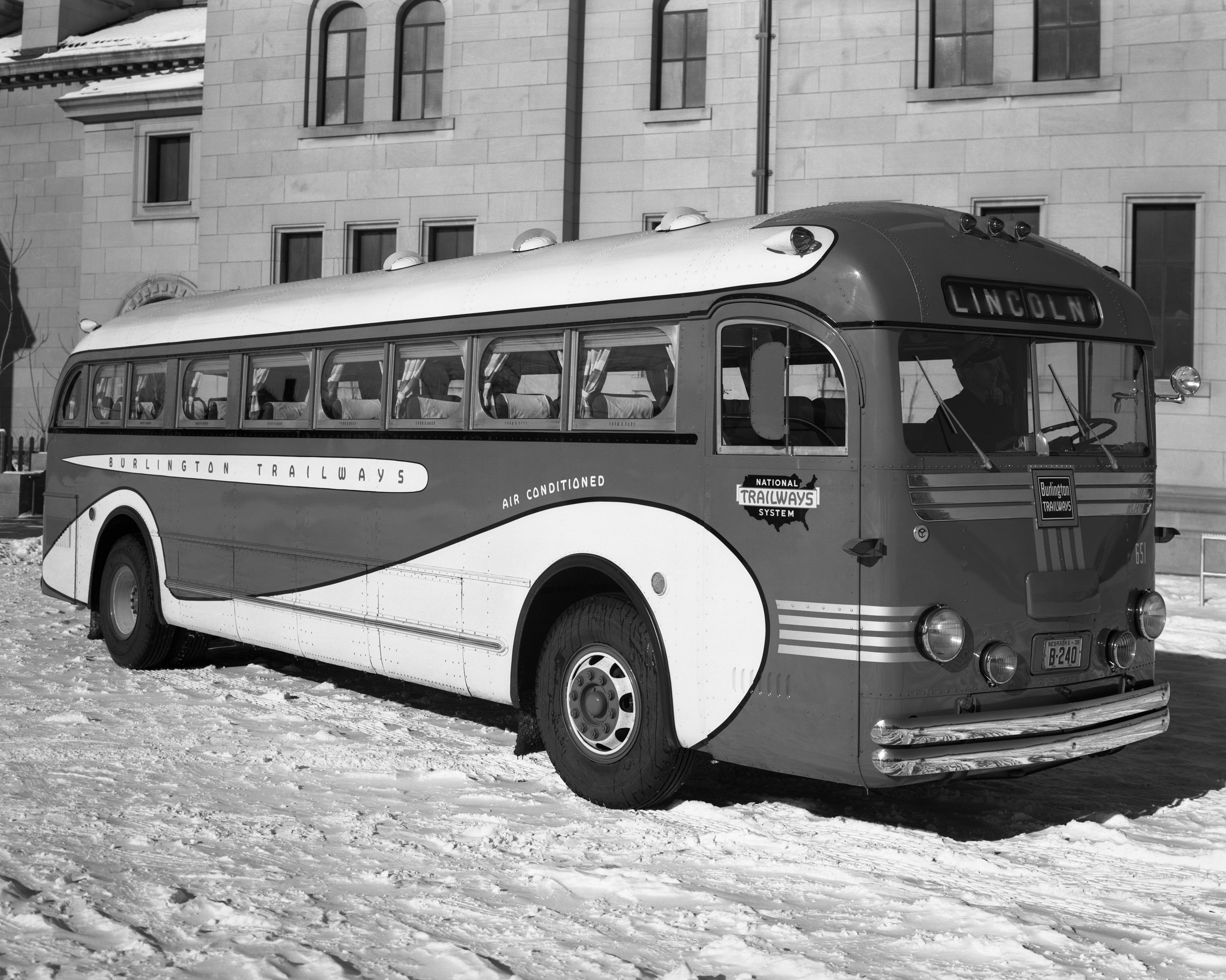 1939, Yellow, Coach, Model, 1210, Bus, Transport, Retro, Semi, Tractor ...