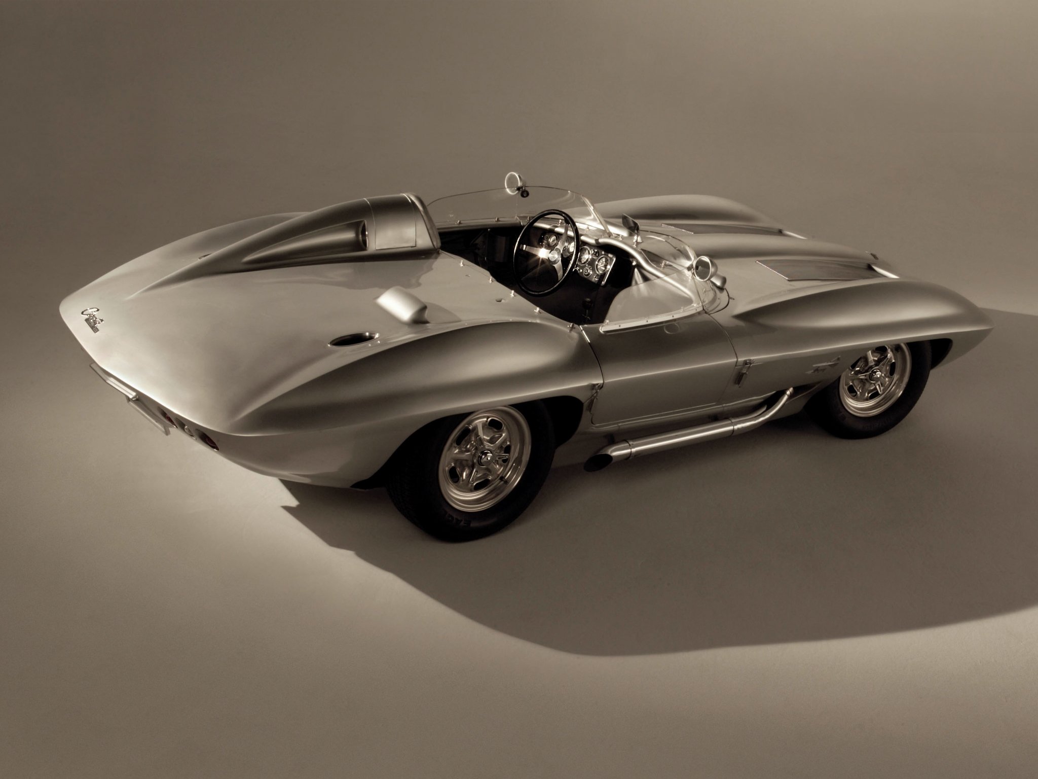 1959, Chevrolet, Corvette, Xp 87, Stingray, Racer, Concept, Supercar ...
