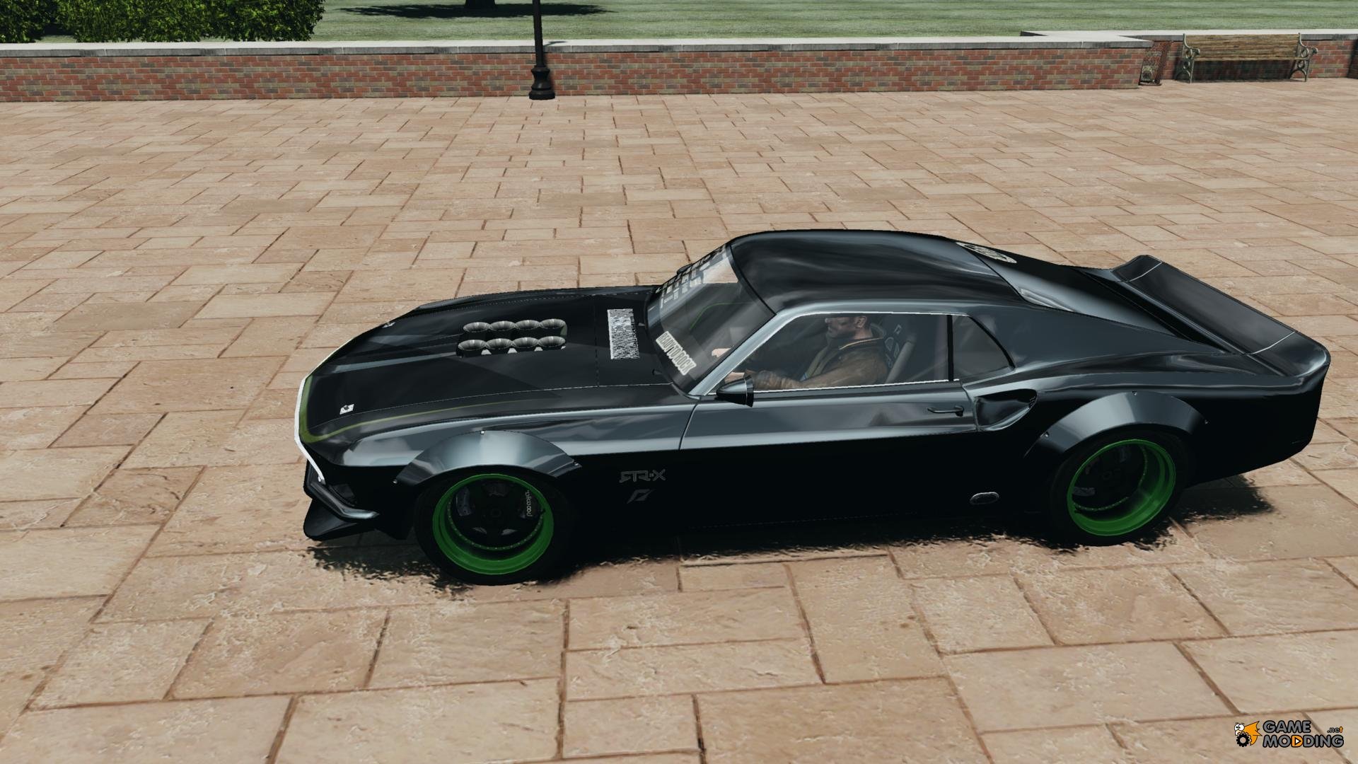 1969, Ford, Mustang, Rtr x, Drift, Race, Racing, Hot, Rod, Rods, Muscle ...