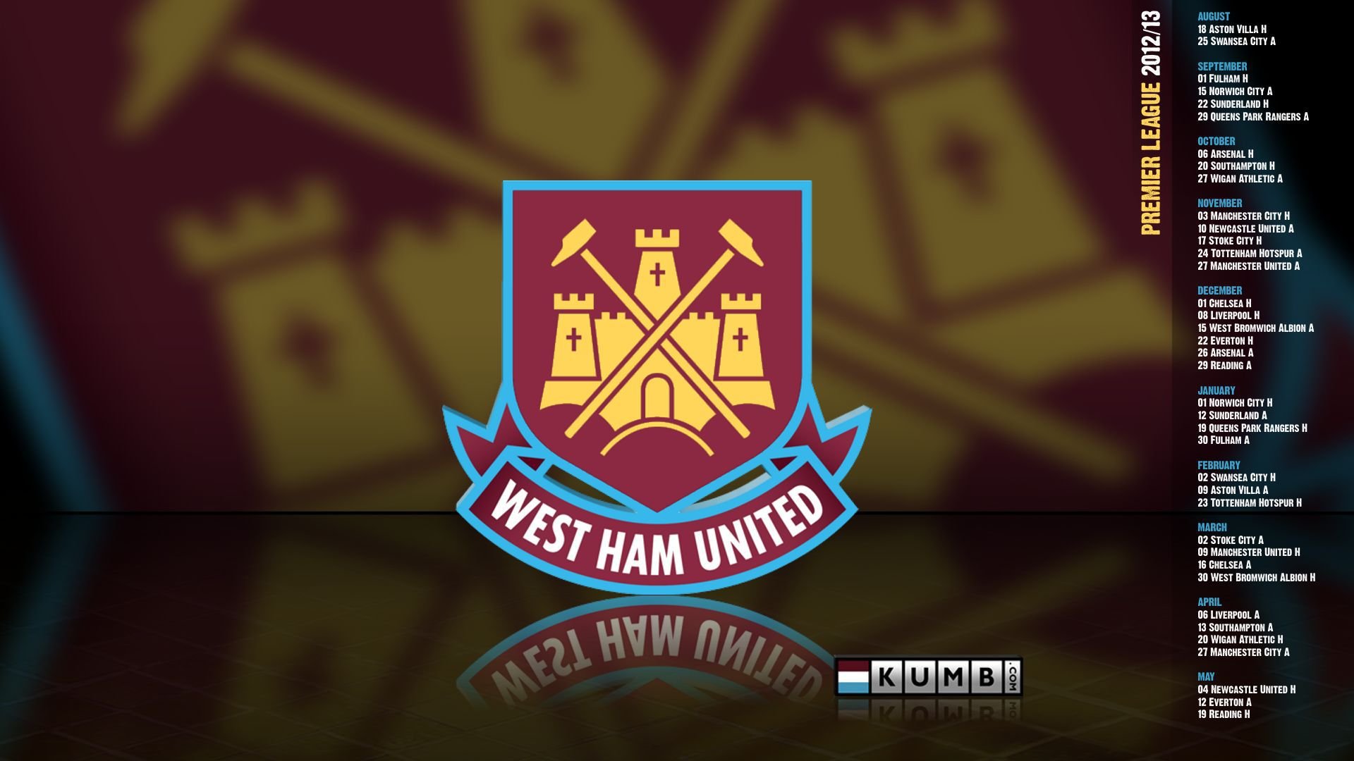 west, Ham, United, Soccer, Premier Wallpapers HD / Desktop and Mobile ...