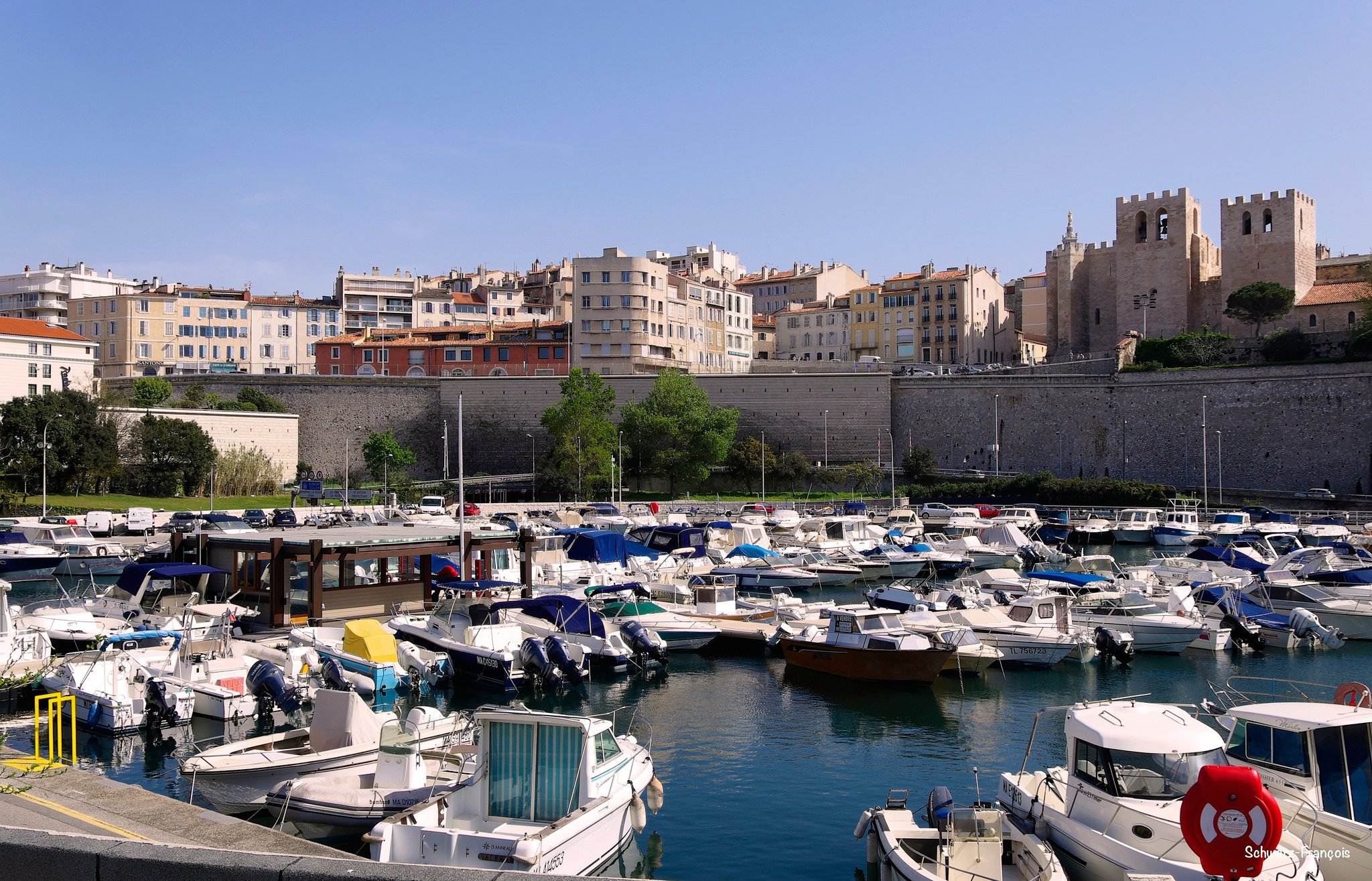 marseille, France, Provence, 13, Cities, Monuments, Panorama, Panoramic ...