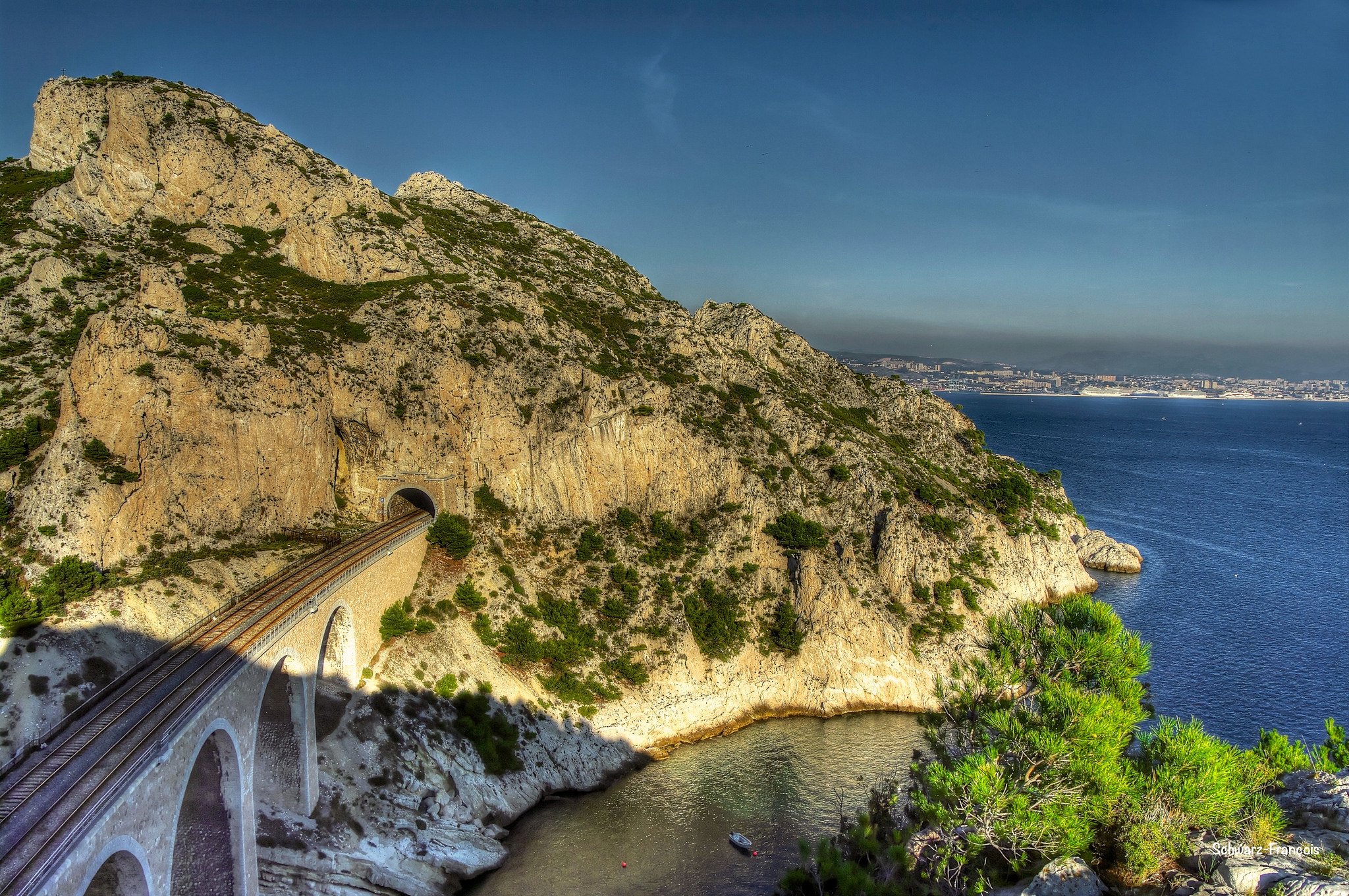marseille, France, Provence, 13, Nature, Panorama, Panoramic, Sea ...