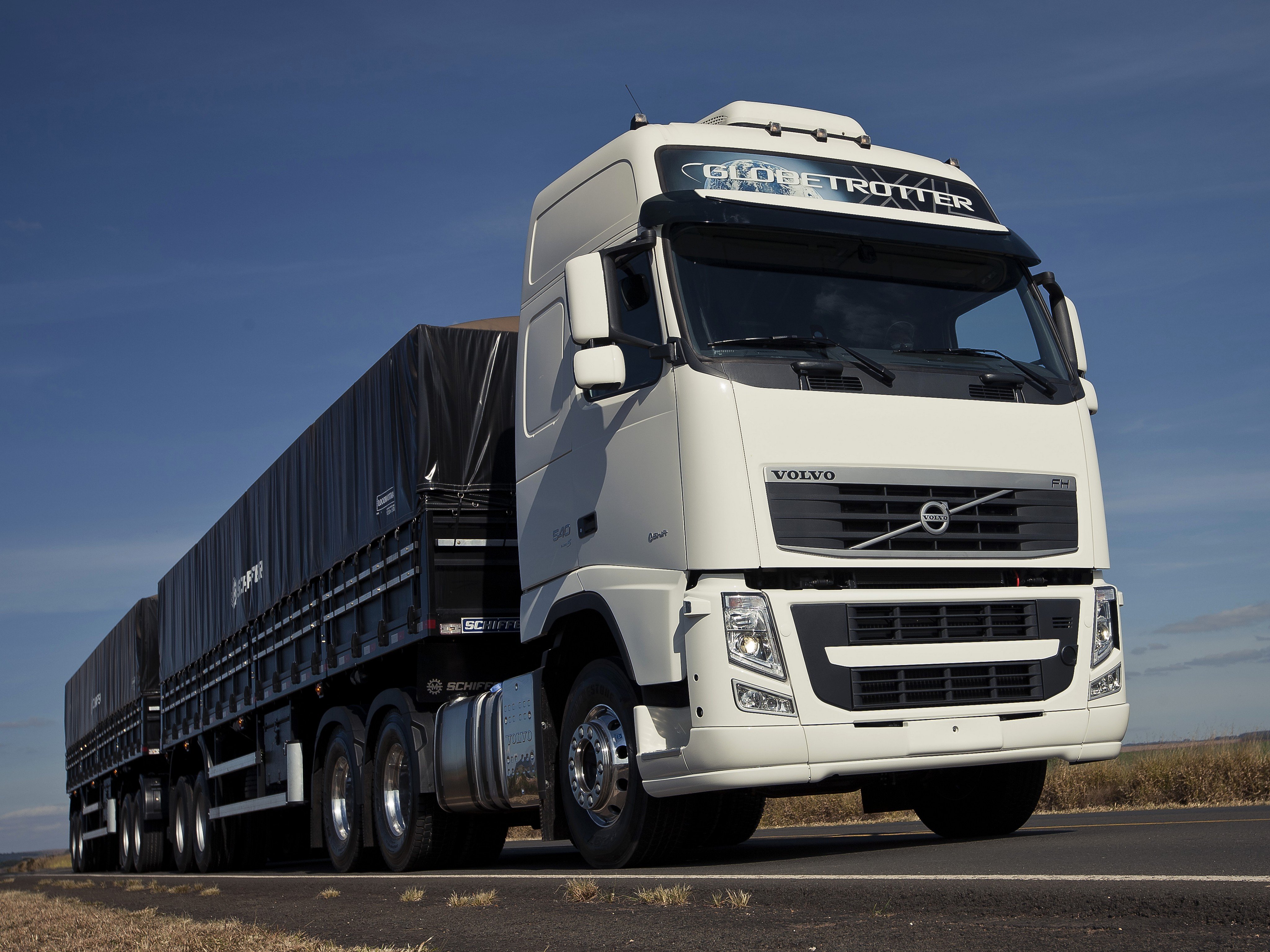 2008, Volvo, F h, 540, 6x2, Semi, Tractor Wallpapers HD / Desktop and ...